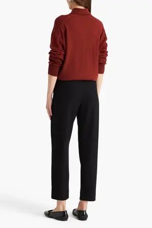 Vince Wool-blend Flannel Tapered Pants