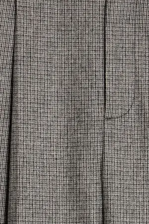 Vince Jacquard Pleated Wide-leg Trousers - Gray