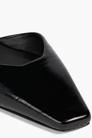 Loulou De Saison Hyde Patent Leather Slingback Pumps
