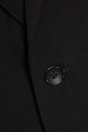 Rag & Bone Butler Woolblend Ripstop Blazer - Black