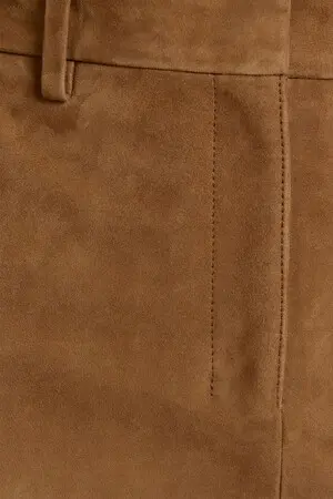 Theory Suede Mini Skirt