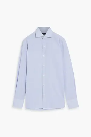 TOM FORD Gingham Cottonjacquard Shirt
