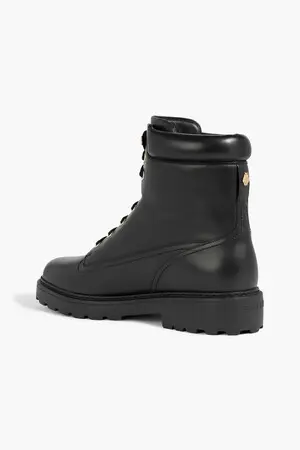 Bally Galya Leather Combat Boots
