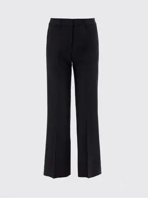 PT TORINO Tailored Wide Leg Pants - Black