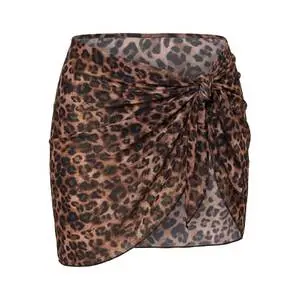 SUNKISSED Sarong Leopard - Brown