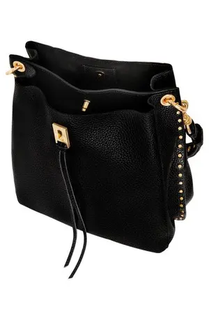 Rebecca Minkoff Darren Studded Leather Shoulder Bag