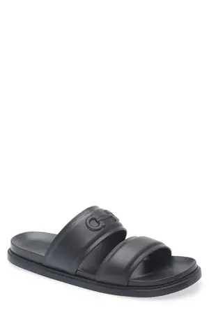 Ferragamo Buckled Slides Slipper