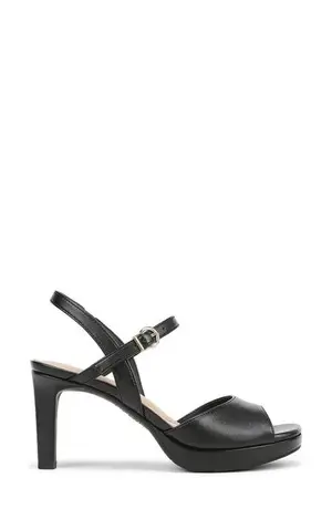 LIFESTRIDE Gwendolyn Ankle Strap Platform Sandal - Blackfa