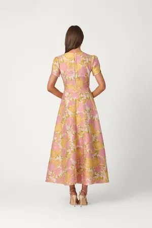 Shoshanna Floral Jacquard Vivianne Dress