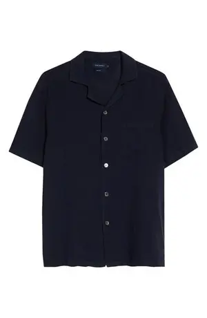 Thom Sweeney Linen Camp Shirt