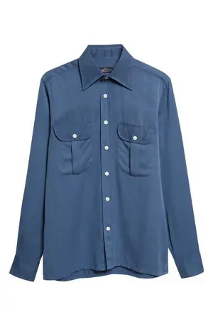 J. MUESER Button-up Work Shirt