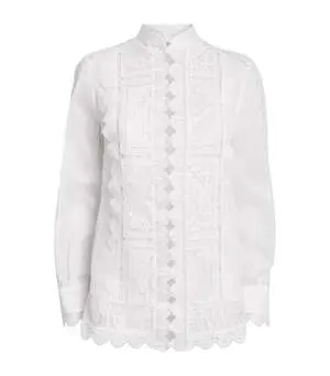 Ramie Blouse Blouses