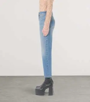 Valentino Garavani Cropped Straight Leg Jeans