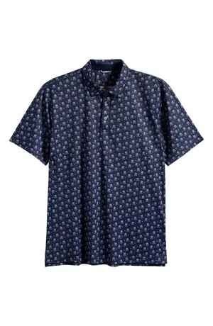 SWANNIES Cliff Floral Performance Golf Polo