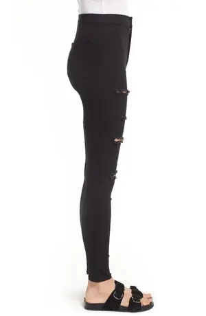 Topshop Moto Joni Ripped Skinny Jeans