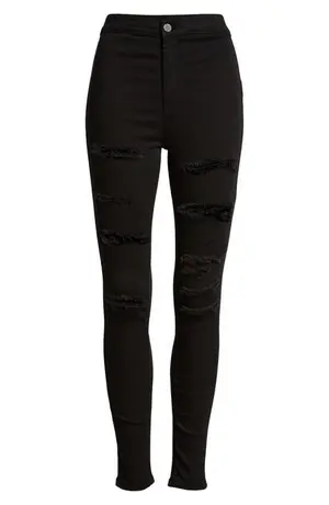Topshop Moto Joni Ripped Skinny Jeans