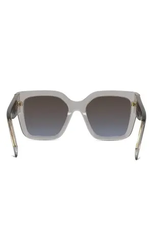 Givenchy Bold Square Sunglasses - Grey/other/gradient Blue