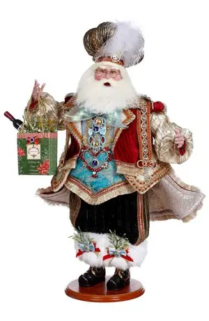 MARK ROBERTS Night On The Town Santa - Red