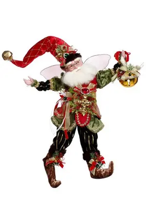 MARK ROBERTS Christmas Bells Fairy - Red