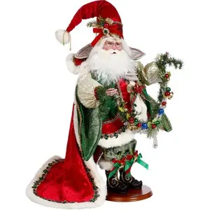 MARK ROBERTS Jewels And Gem Santa - Red