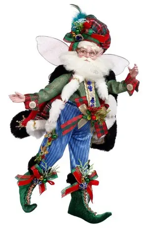 MARK ROBERTS Plaid Is Rad Fairy - Green