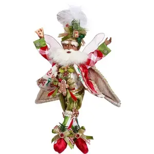 MARK ROBERTS African American Cookie For Santa Fairy - Red