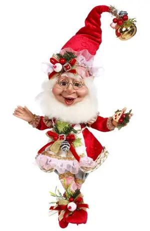 MARK ROBERTS Confectioner Elf - Red