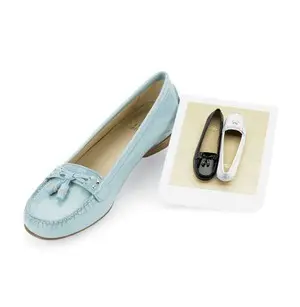 STUART WEITZMAN Patent Leather Tassel Moccasins