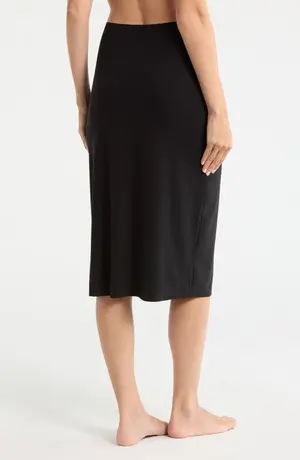 Nordstrom Invisible Edge Slip Skirt - Black