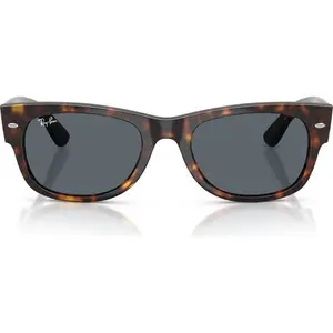 Ray-ban Mega Wayfarer Ii Square Sunglasses - Havana/blue