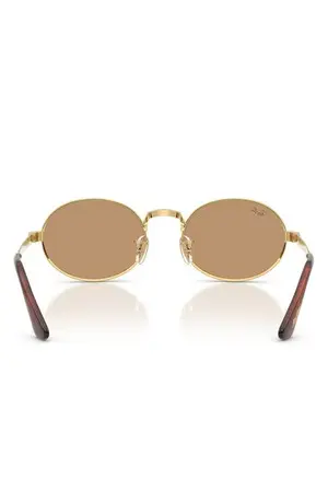 Ray-ban Oval Sunglasses - Arista/brown