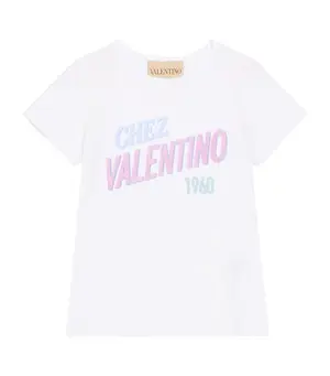 Valentino Garavani Cotton Chez 1960 Logo T-shirt