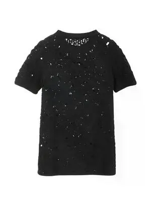 Celine Crew Neck Mini Dress