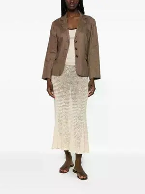 Loro Piana Notched Lapel Single-breasted Jacket