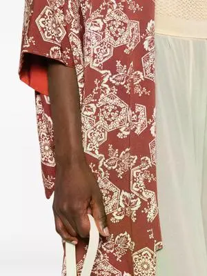 A.N.G.E.L.O. VINTAGE CULT 1990s Floral Print Kimono
