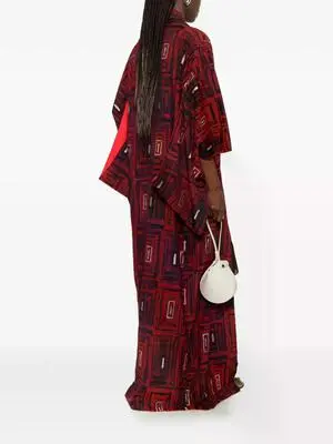 A.N.G.E.L.O. VINTAGE CULT 1990s Geometric Print Kimono