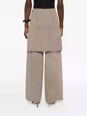 VIKTORIA CHAN Cilla Flap-knit Trousers