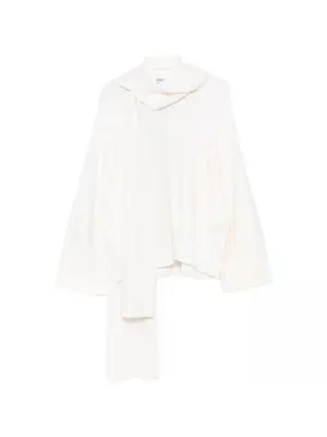 Barbara Bui Scarf Detail Sweater