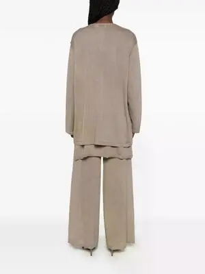 VIKTORIA CHAN Cilla Asymmetric Panel Cardigan