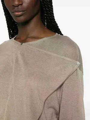 VIKTORIA CHAN Cilla Asymmetric Panel Cardigan