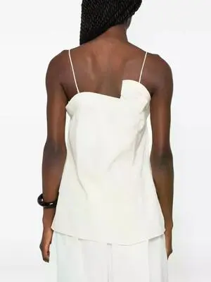 VIKTORIA CHAN Sataya Asymmetric Top - White