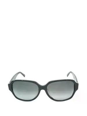Mcm Rectangle Frame Sunglasses - Black