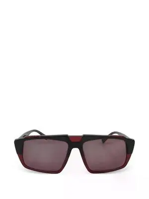 Mcm Geometric Frame Sunglasses - Black