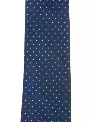 GIERRE MILANO Polka-dot Silk Neck Tie