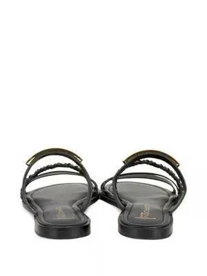 SPAZIO CORRIDONI 1 Braided Metal-detail Sandals