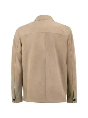 PT TORINO Suede Shirt Jacket