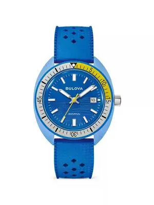 Bulova Snorkel 41mm Watch - Blue