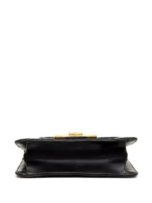 FERRAGAMO Quilted Leather Gancini Flap Shoulder Bag