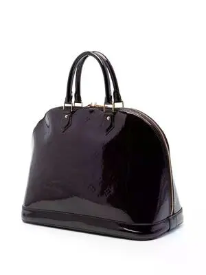 LOUIS VUITTON Monogram Vernis Alma Gm Handbag