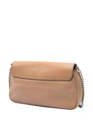 Gucci Soho Chain Flap Crossbody Bag - Brown